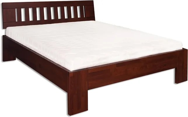 Drewmax Dřevěná postel 140x200 buk LK193 buk