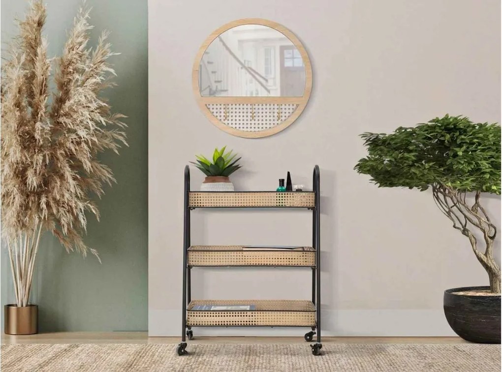 Designový vozík Saathvik 60 cm vícebarevný