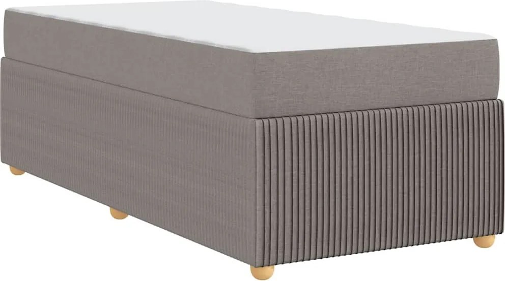 Rám postele Taupe 90 x 200 cm textil 3398344