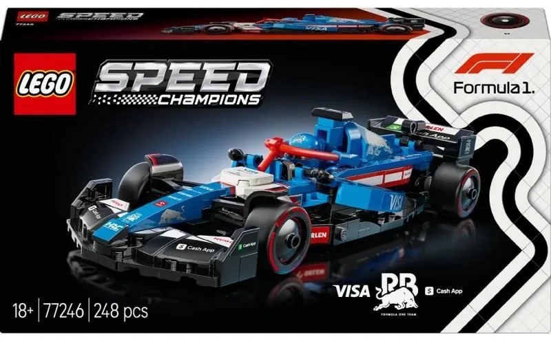 LEGO® Speed Champions 77246 Závodní auto Visa Cash App RB VCARB 01 F1®