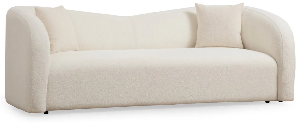 Hannah Home Třímístná pohovka ASOS bílá 560ARE1868