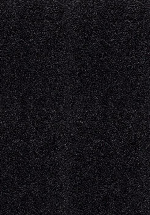 Vopi | Kusový koberec Dream Shaggy 4000 černý - 65 x 130 cm