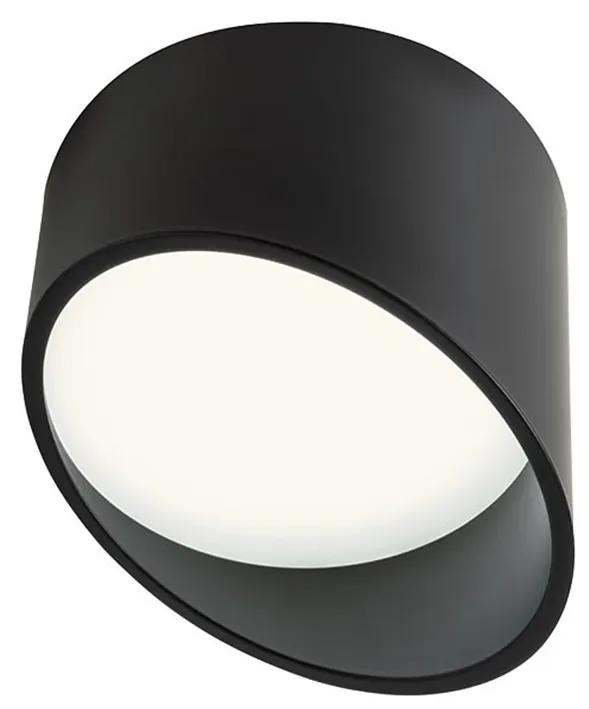 Redo 01-1628 stropní LED svítidlo Uto matně černé, 12W, 3000K, ø12cm
