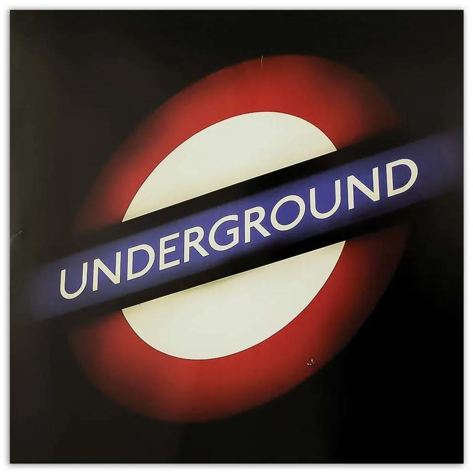 Obraz na plátně Londýnské metro - 60x60 cm