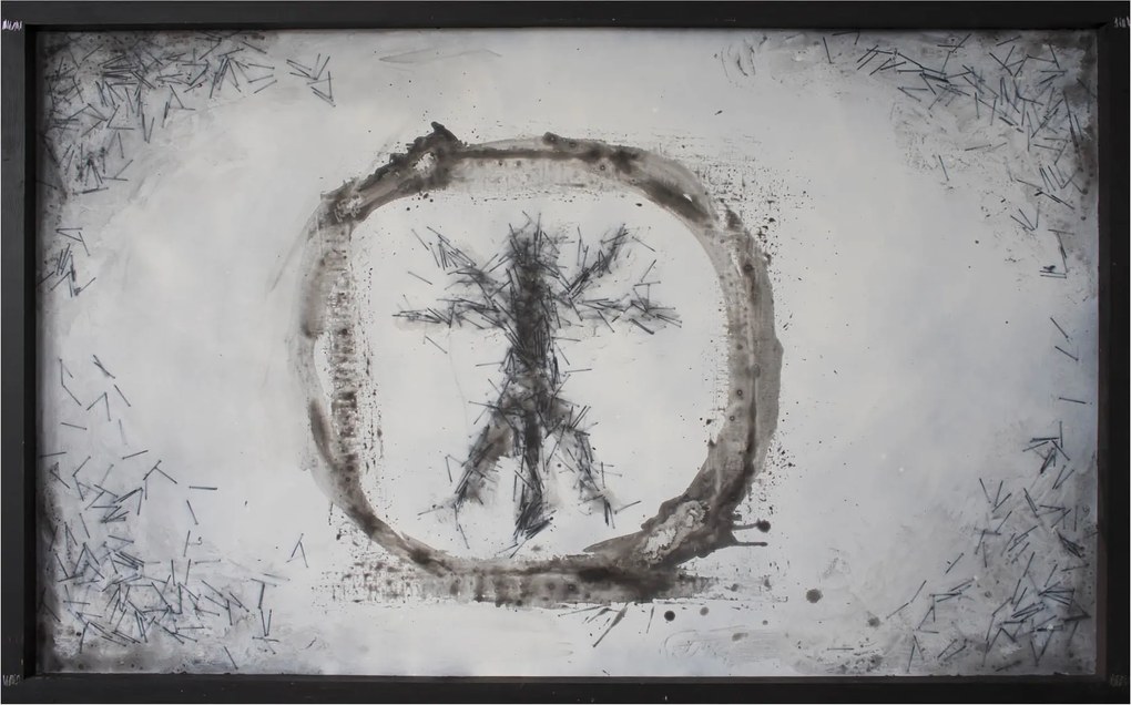 Hugo Rayman | Ecce Homo Rám: Bílý, Velikost: 30 x 40 cm