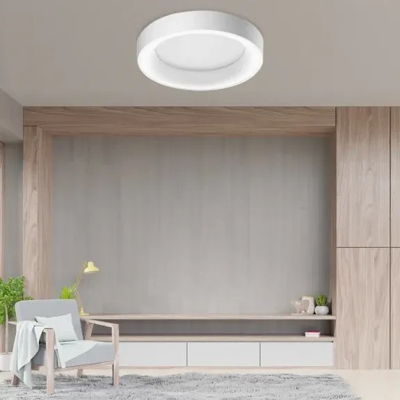 LED stropní svítidlo Sovana 55 CCT bílé s dálkovým ovladačem