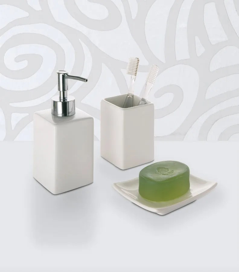 Aqualine, VERBENA WC kartáč na postavení, keramika, VE33
