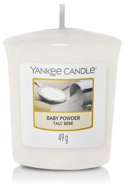 Yankee Candle Vonná Svíčka Votivní Baby Powder, 49 g