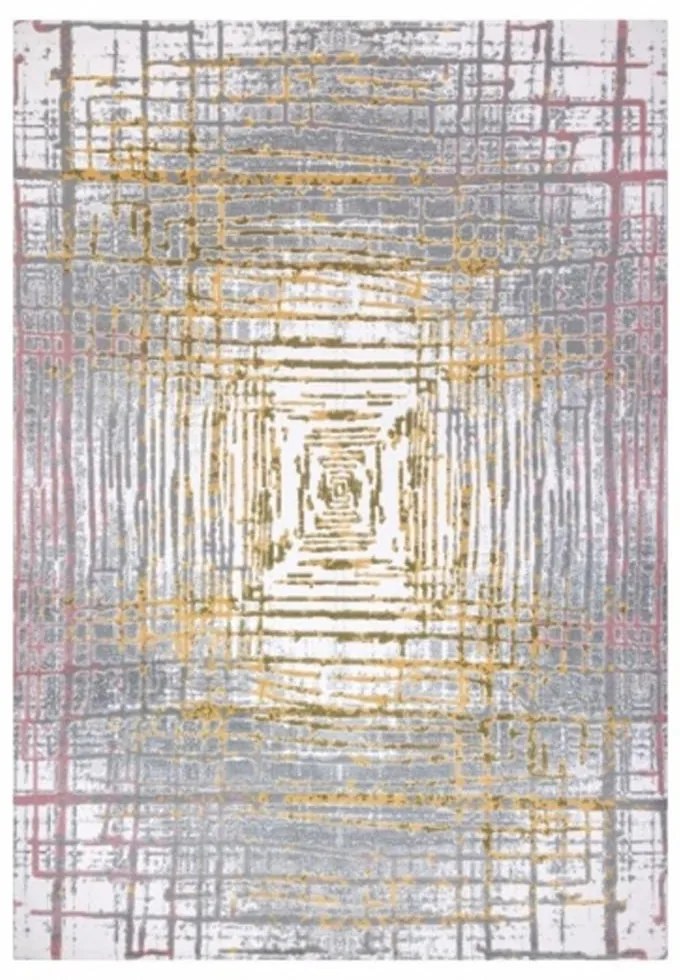 Luxusní kusový koberec akryl Karl krémový 160x230cm