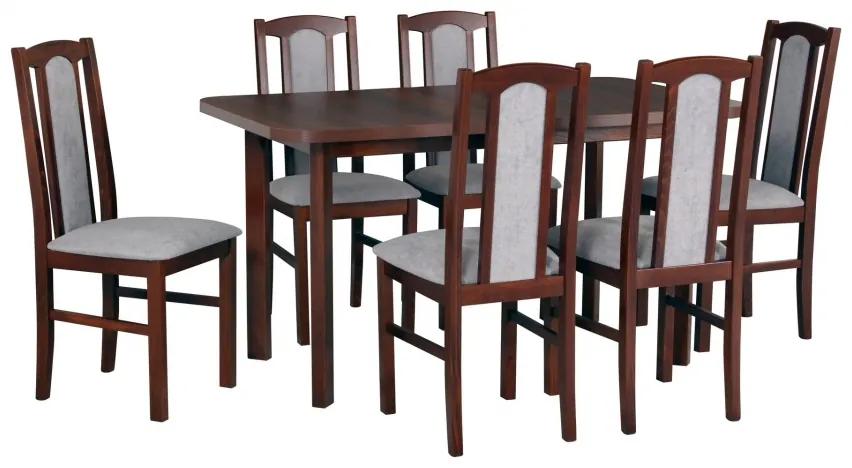 Drewmix Jídelní stůl WENUS 2 P + doprava zdarma deska stolu bílá, nohy stolu grandson