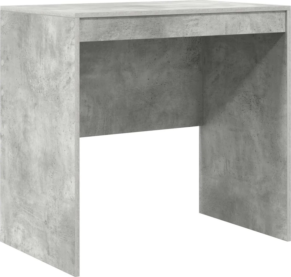 Stůl Betonově šedá 125,5 x 50 x 127 cm 2 ks 3337356