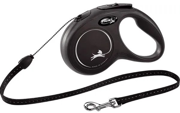Flexi Classic NEW S lanko 5 m černé 12 kg