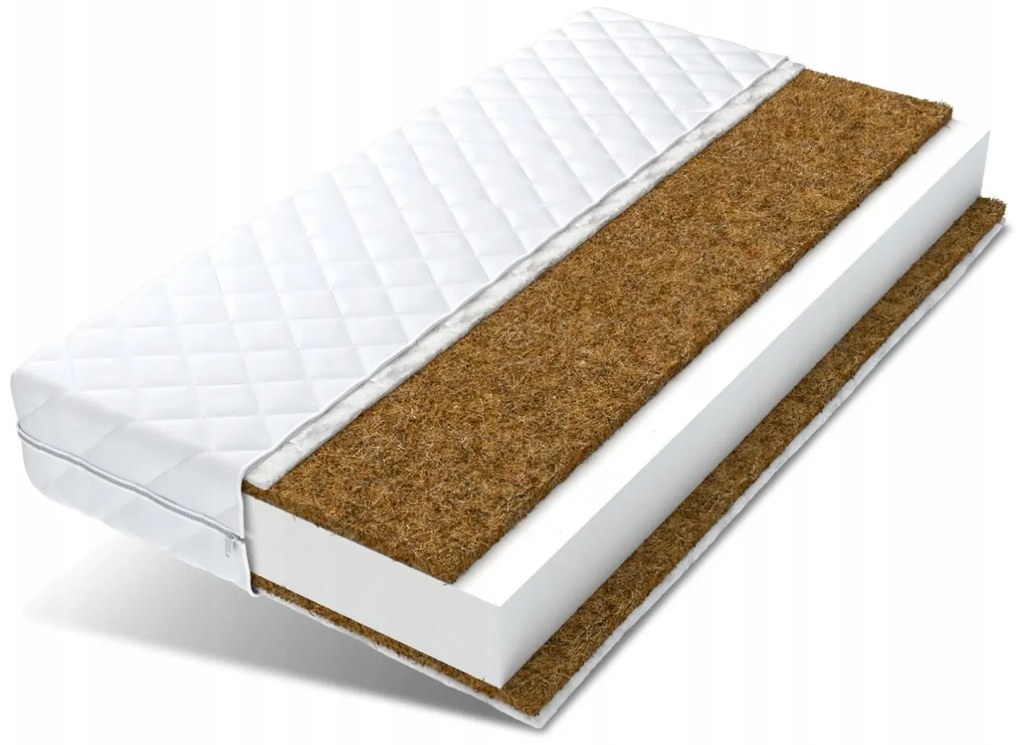 Dětská matrace COMFORT MAX RELAX 200x90x10 cm - kokos/pěna/kokos
