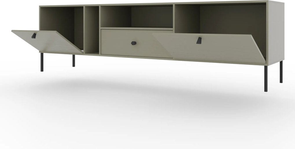 ADRK Furniture TV skříňka 2D 1S Tili ADRK-RTV-TIL-2D-1S-E
