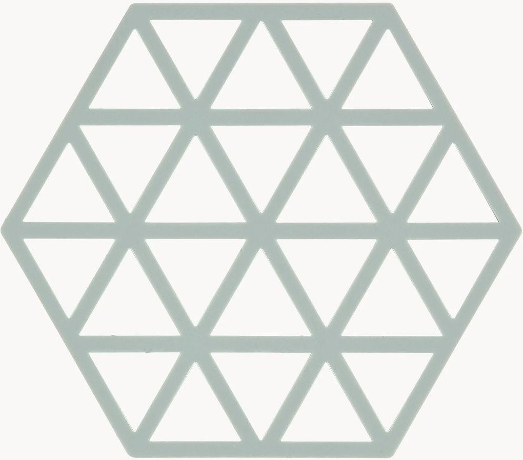 Sada silikonových podtácků Triangles, 6 dílů