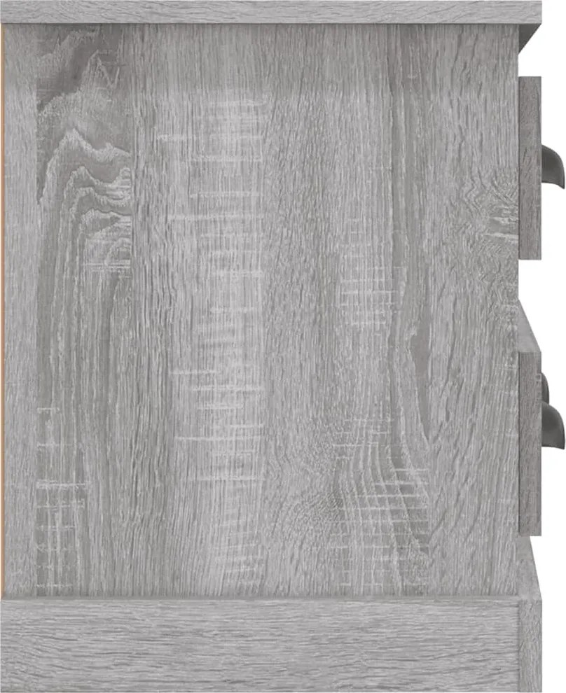 vidaXL TV skříňka 100 x 35,5 x 45 cm kompozitní dřevo [816454] Barva: Betonová šedá