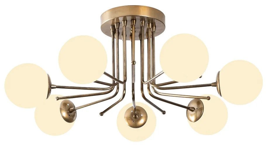 Designový lustr Galiena 90 cm zlatý
