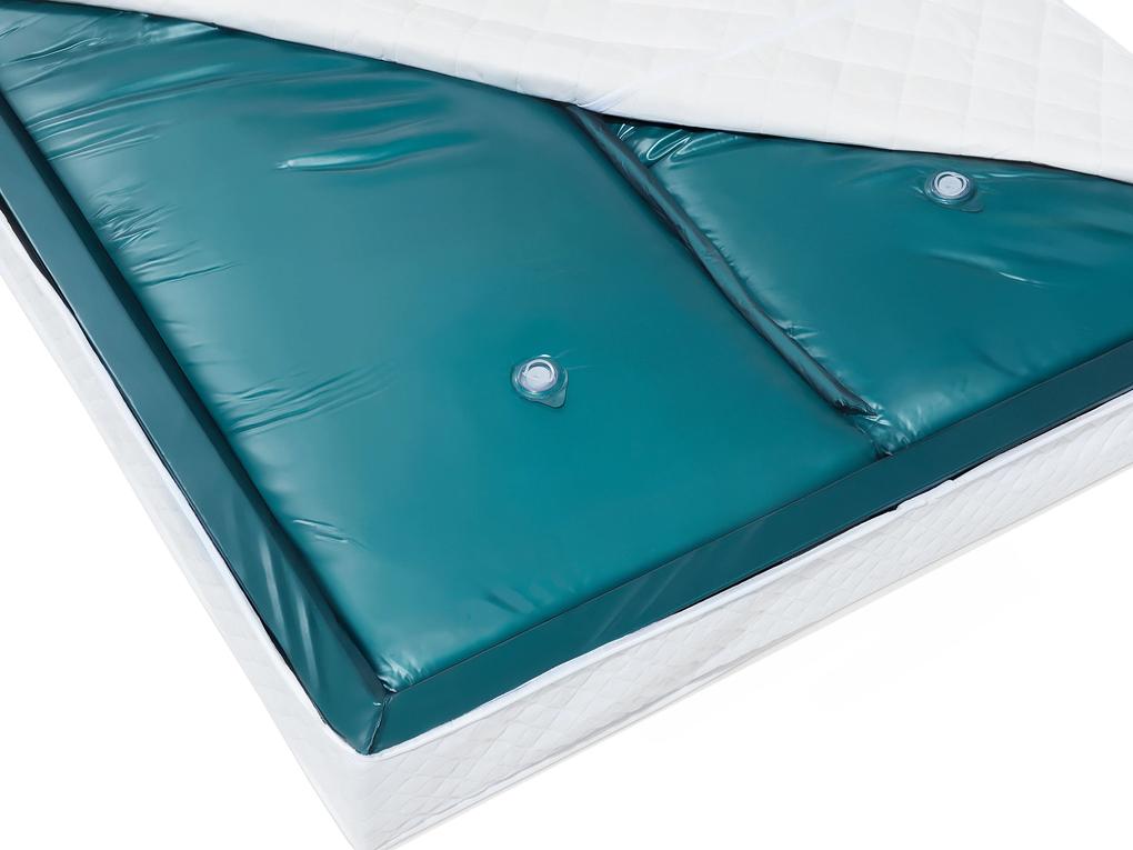 Vodní postel s nočními stolky 180 x 200 cm bílá ZEN Beliani