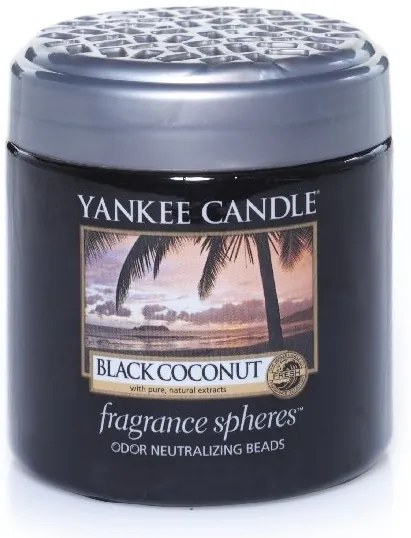 Yankee Candle - Spheres vonné perly Black Coconut (Černý kokos) 170g