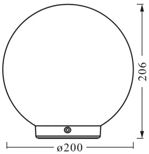 Ledvance - LED RGBW Stmívatelná stolní lampa SMART+ MAGIC LED/3,5W/5V Wi-Fi