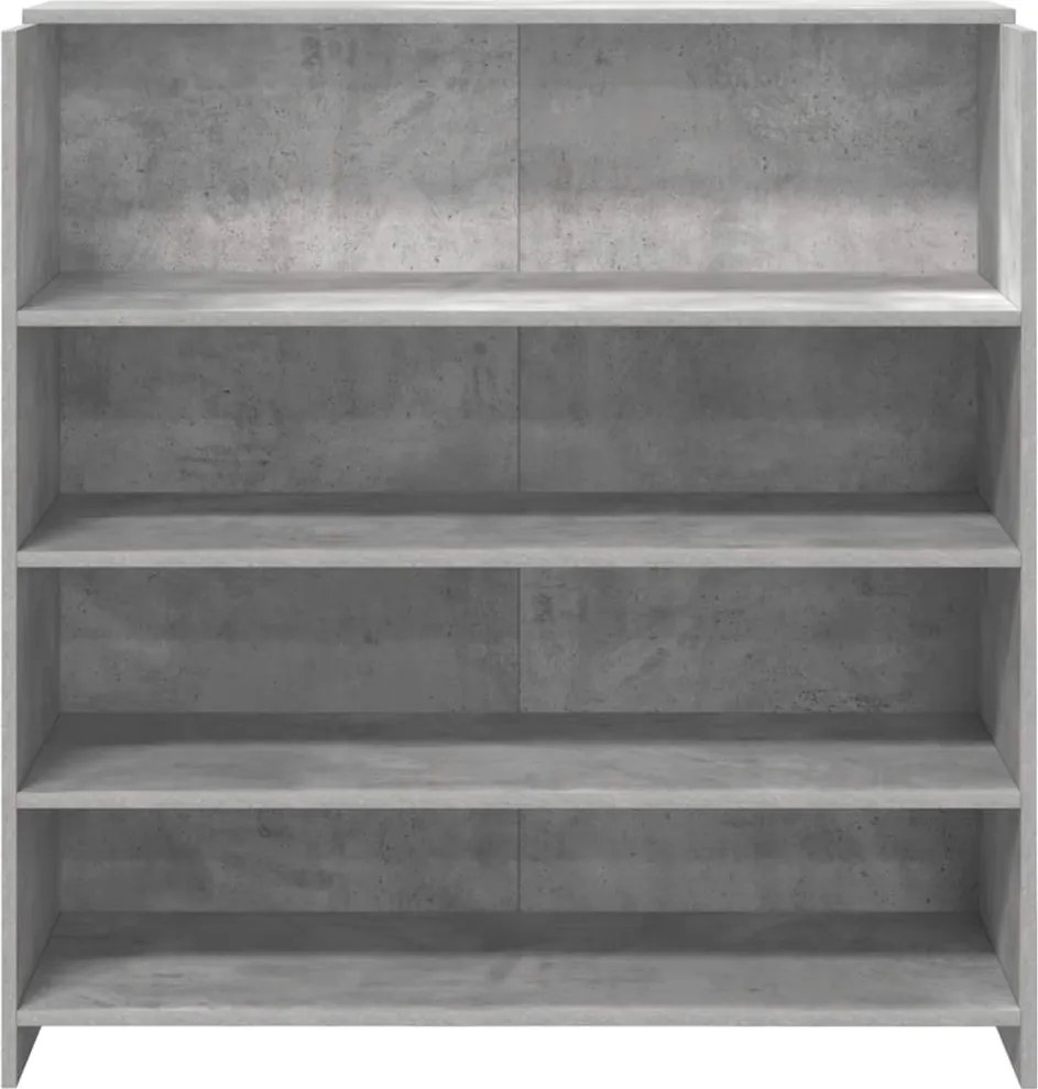 Recepční stůl betonově šedý 100x50x103,5 cm kompozitní dřevo 3324163