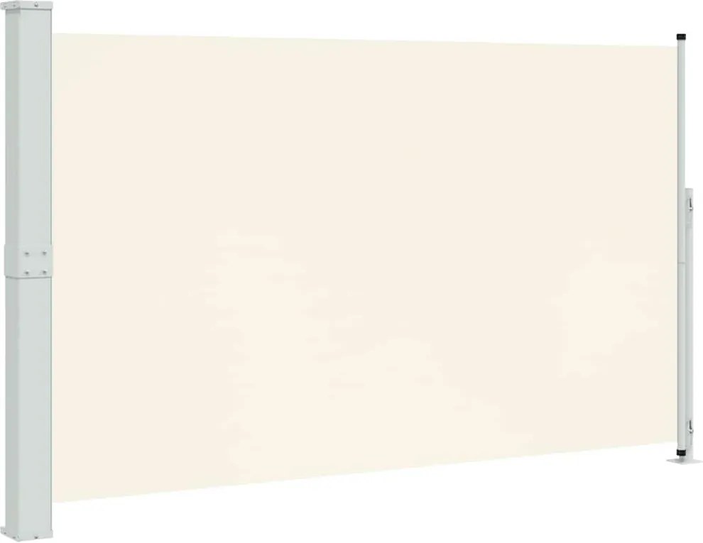 Zatahovací boční markýza 180 x 314 cm krémová 313400