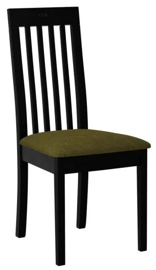 Čalouněná jídelní židle Heven IX, Barva dřeva: černý, Potah: Paros 2