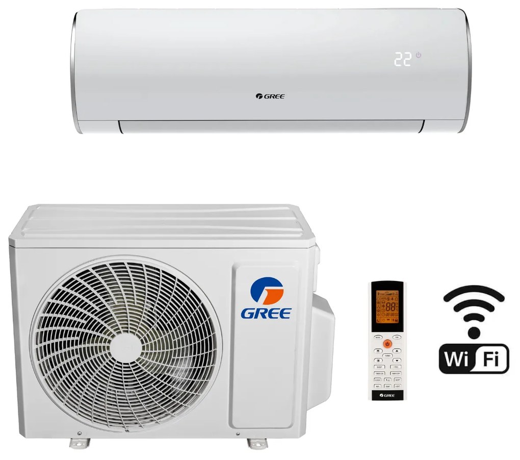 Klimatizace Gree Fairy bílá 3,5 kW - sestava 1+1 včetně montáže