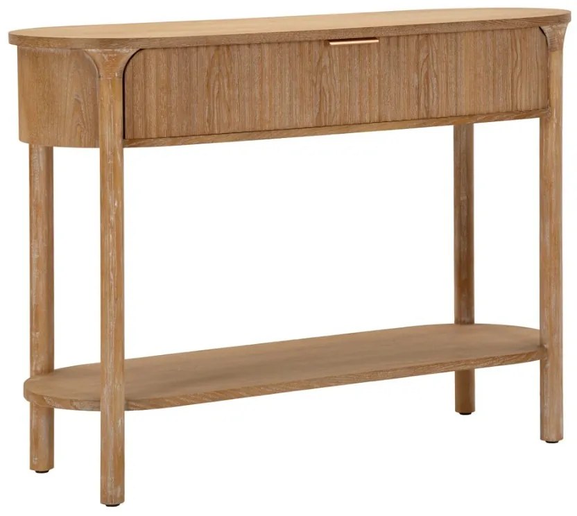 Designová konzola Jahzara 110 cm hnědá