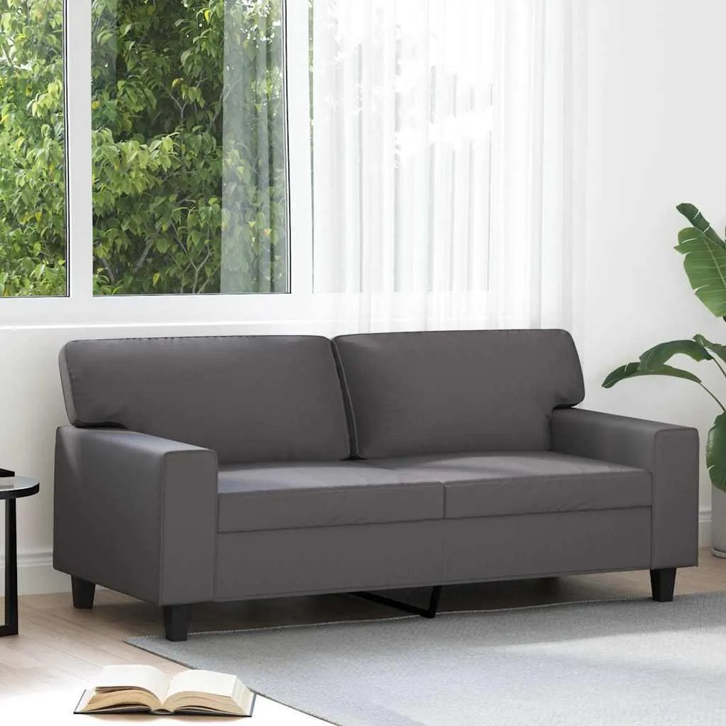 vidaXL 2místná pohovka 140 cm umělá kůže [359417] Barva: krémová