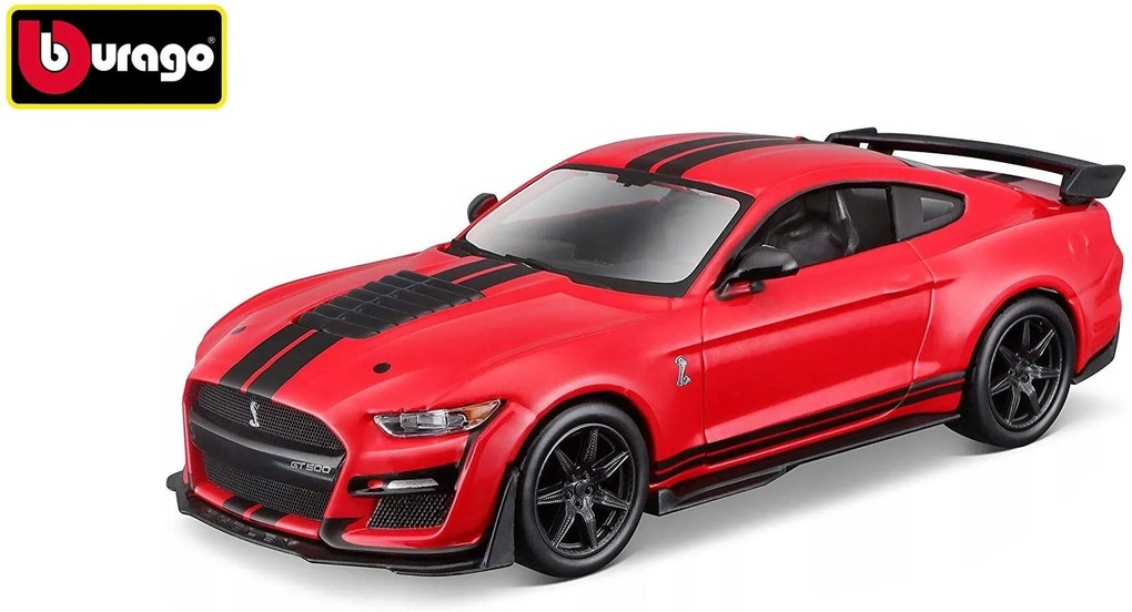 Bburago 1:32 ford shelby gt500 - red