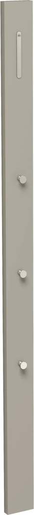 XXXLutz ŠATNÍ PANEL, šedohnědá, 10/165/3 cm Moderano - Šatní panely - 000828003203