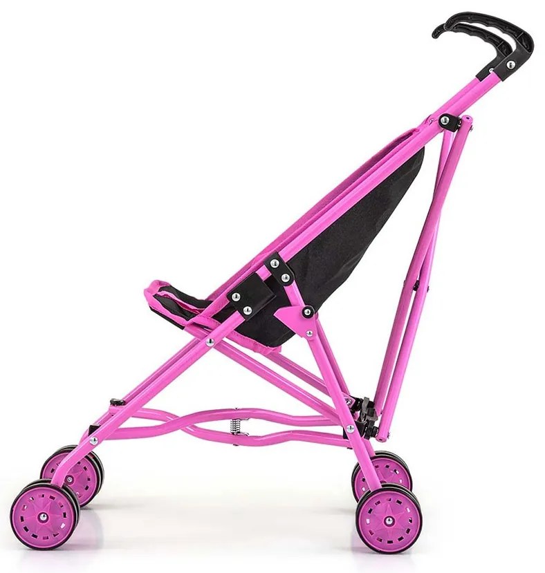 Dětský golfový kočárek pro panenky Milly Mally Julia Prestige Black