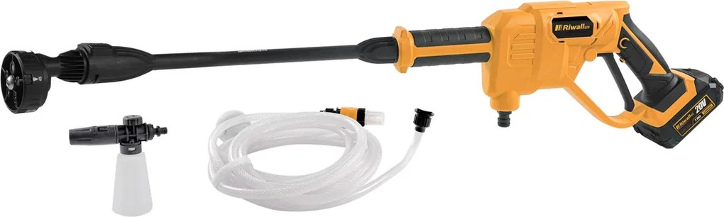 Riwall PRO RAPW 2420 20V - akumulátorová tlaková myčka (bez akumulátoru a nabíječky)