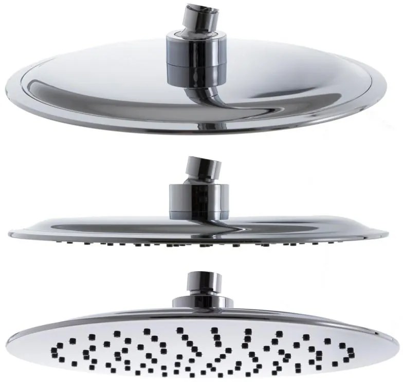 Erga Erga, SLIM sprchová hlavice o průměru 25cm, chromová, ERG-YKA-BP.BRG25-CHR