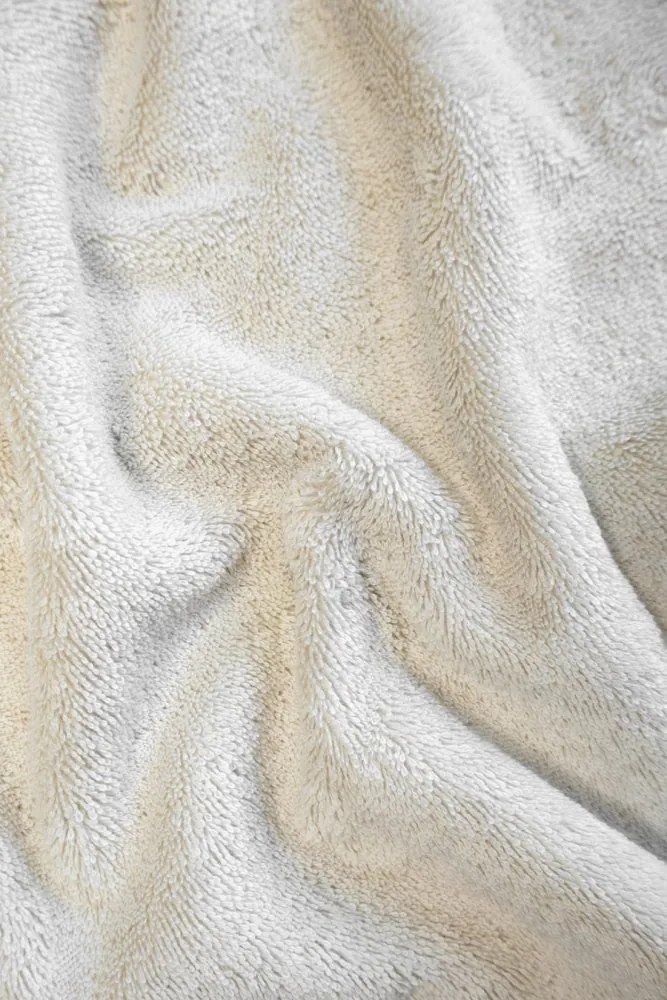 Dámský župan MAYA  + ručník + osuška + dárkový box S Světle béžová