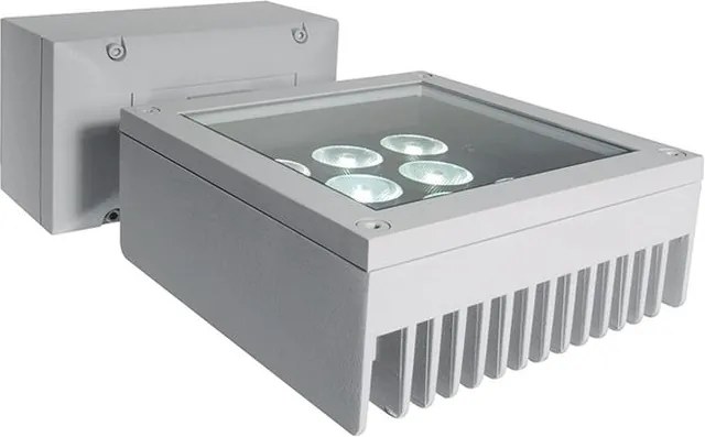 LIGHT IMPRESSIONS 730089 Venkovní nástěnné svítidlo Marea LED 14W stříbrná IP