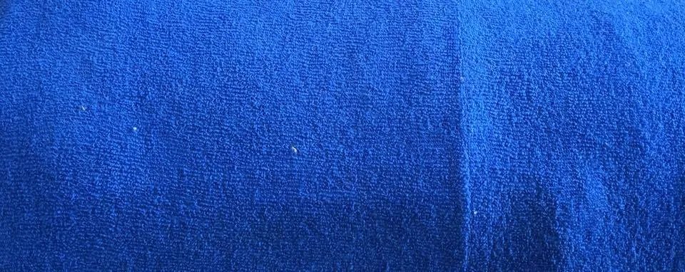 Prostěradlo froté modrá TiaHome - 60x120cm