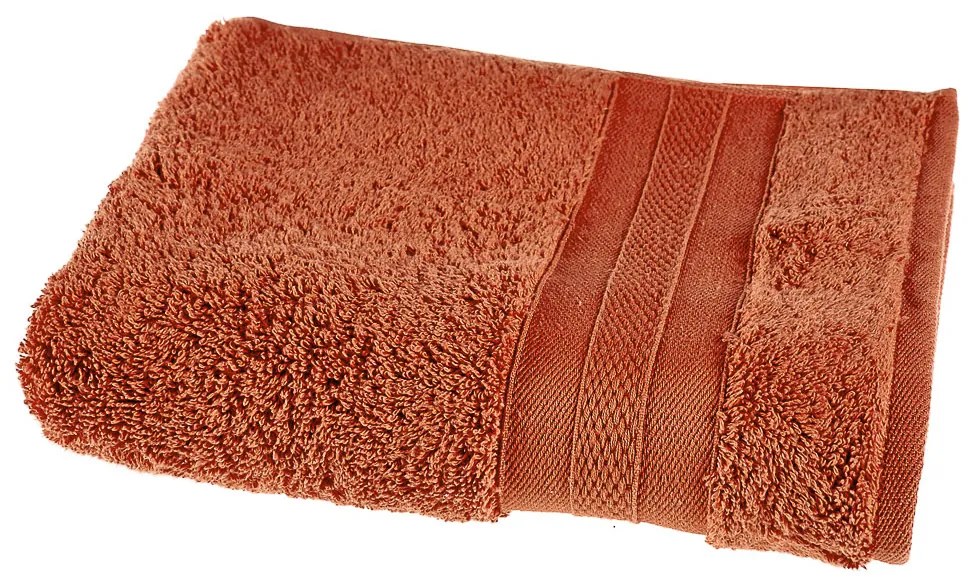 Stanex froté ručník a osuška MEXICO, cihlová, 70x140cm