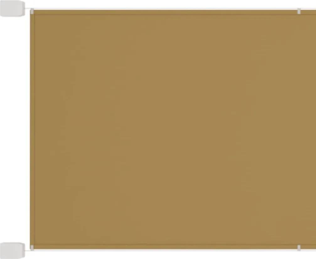 vidaXL Vertikální markýza 60 x 800 cm oxfordská látka [148154] Barva: Béžová