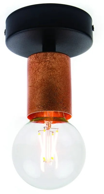Stropní svítidlo v měděné barvě Bulb Attack Cero