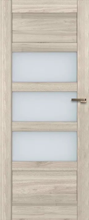 Interiérové dveře vasco doors BRAGA model B Průchozí rozměr: 70 x 197 cm, Orientace dveří: Levé dveře, Dekor: Dub šedý