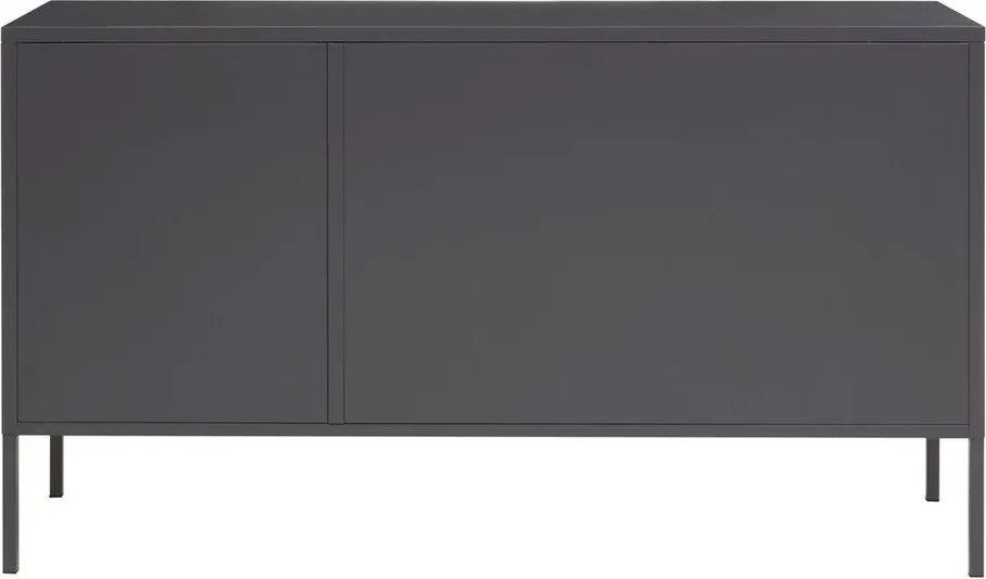 Šedá ocelová vitrína 140x80x45 cm Acier – Premier Housewares