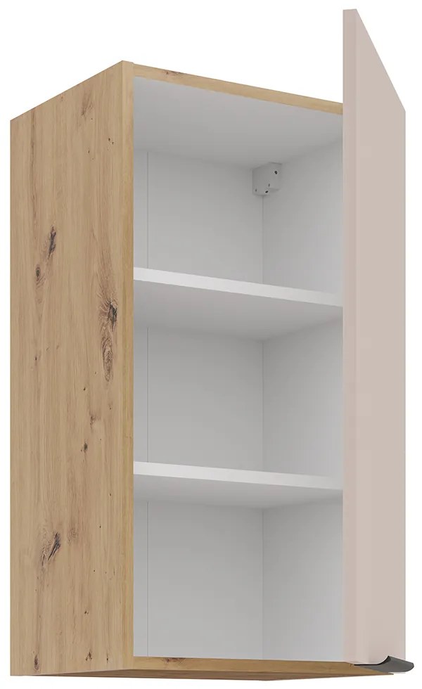 Kuchyňská linka SOLEA | 390 cm | VÝBĚR ÚCHYTŮ | zásuvky PREMIUM BOX | artisan/kašmír