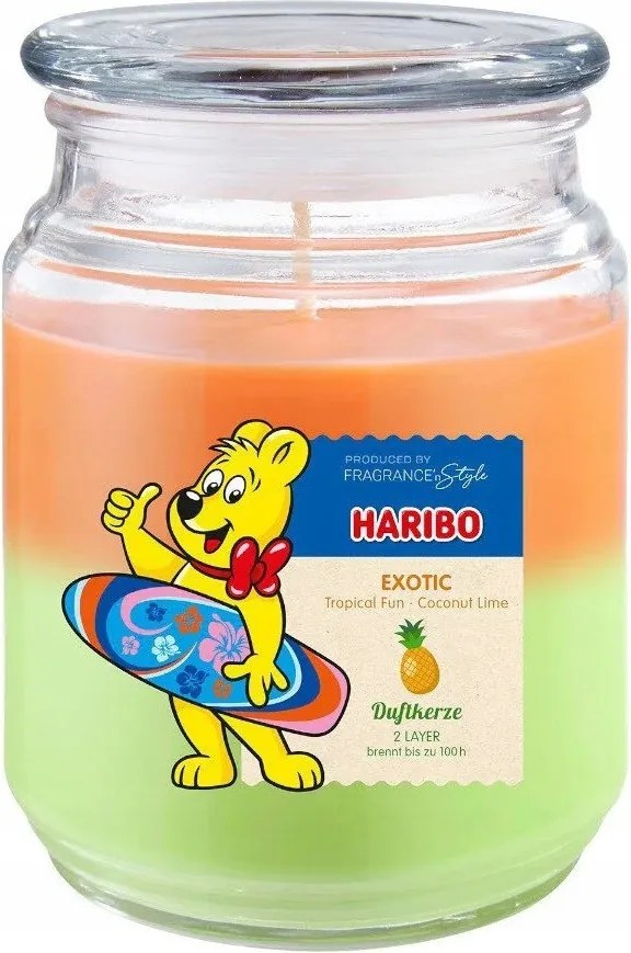 Velká svíčka Exotic Haribo