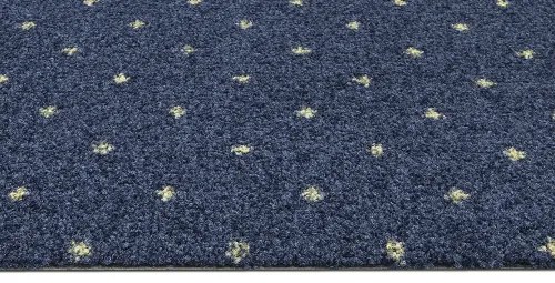 Koberce Breno Metrážový koberec AKZENTO NEW 78, šíře role 400 cm, Modrá, Vícebarevné