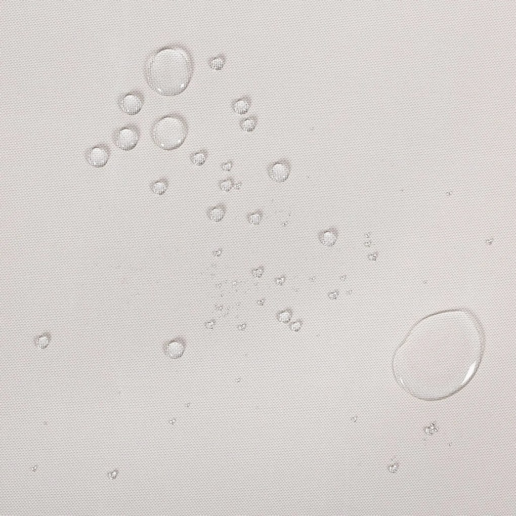 Vertikální sluneční clona, voděodolná clona, béžová, 2,5 x 1,6 m (v x š)