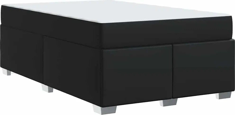 Rám postele Černá 120 x 190 cm PVC 3399230