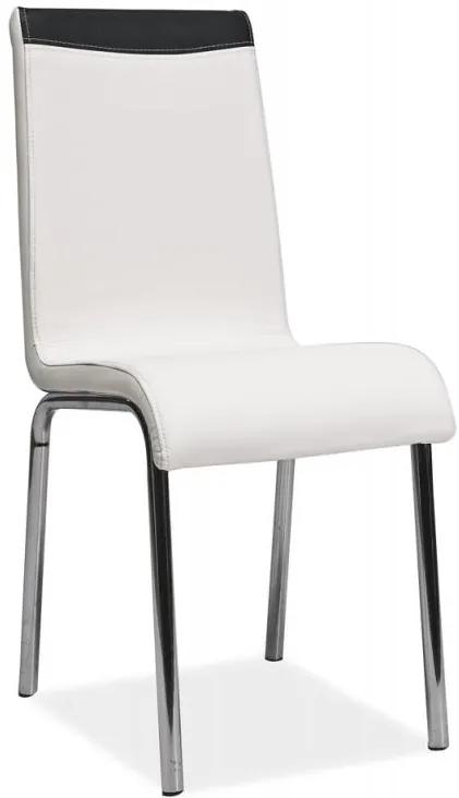 Signal Jídelní čalouněná židle H.161 bílá