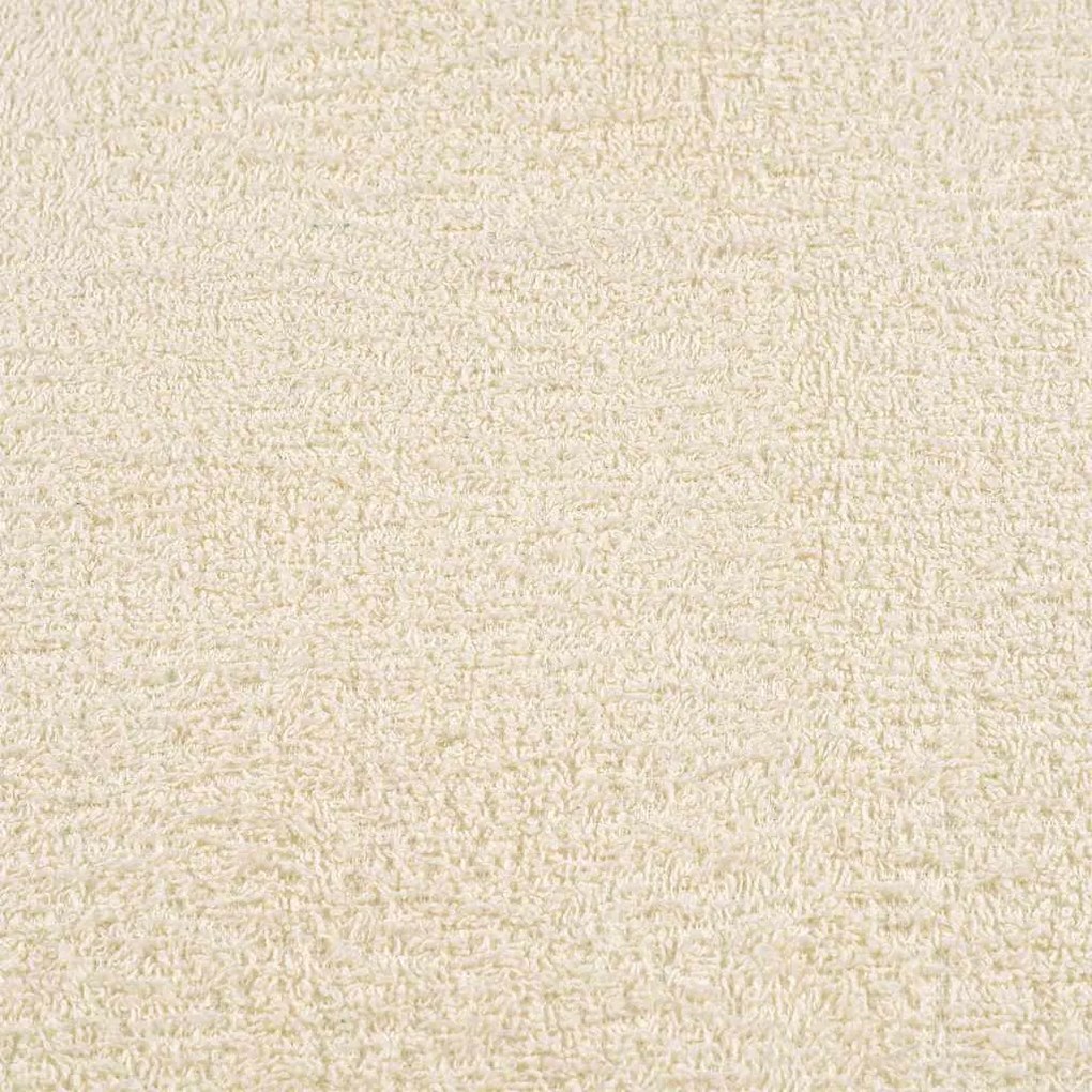 Saunové osušky FROGN 10 ks krémové 80x200 cm 360 g/m² 137009